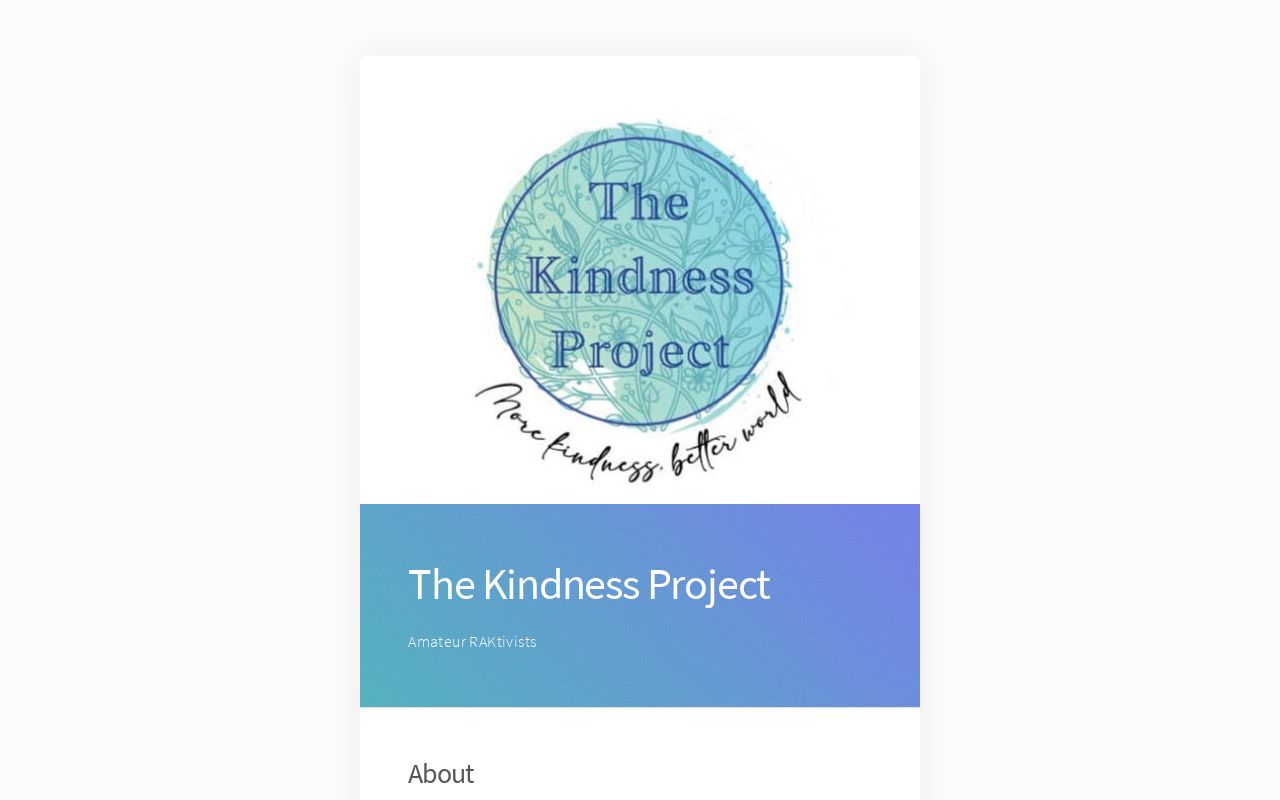 The Kindness Project